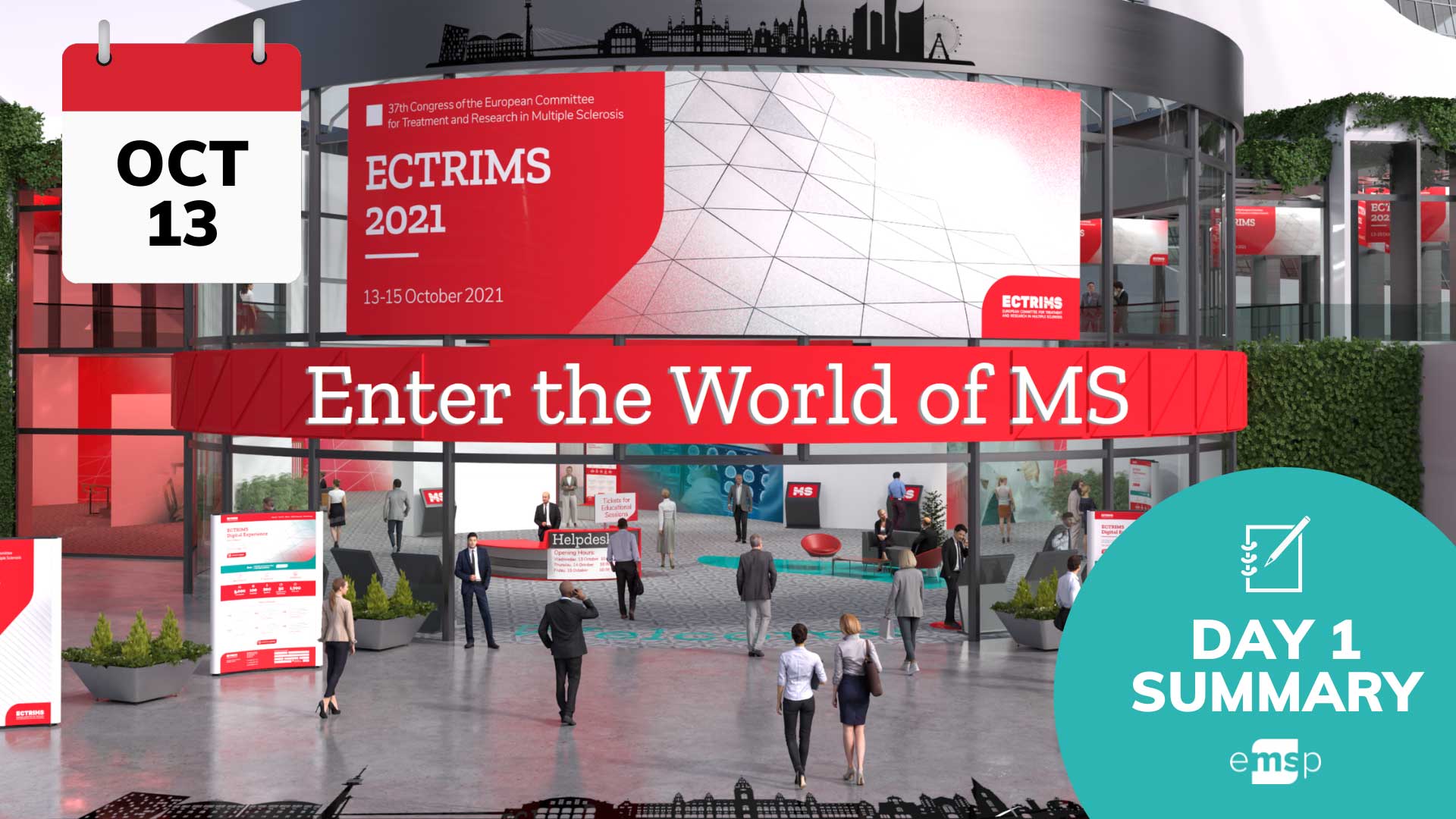 EMSP - ECTRIMS 2021 - Day 1 - Summary