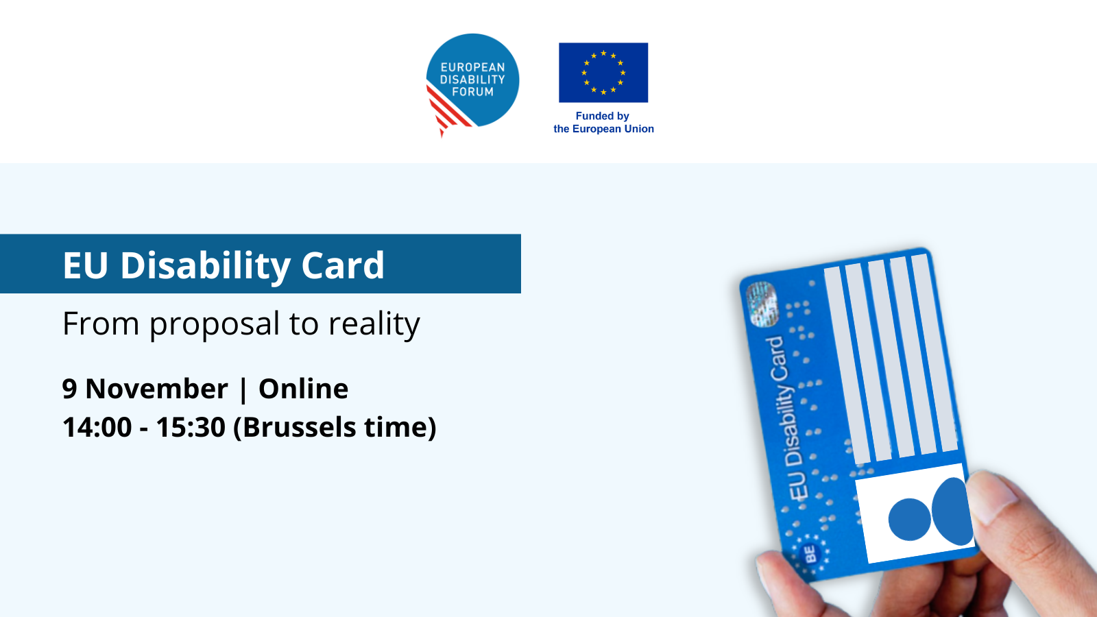 EU Disability Card – from proposal to reality - EMSP