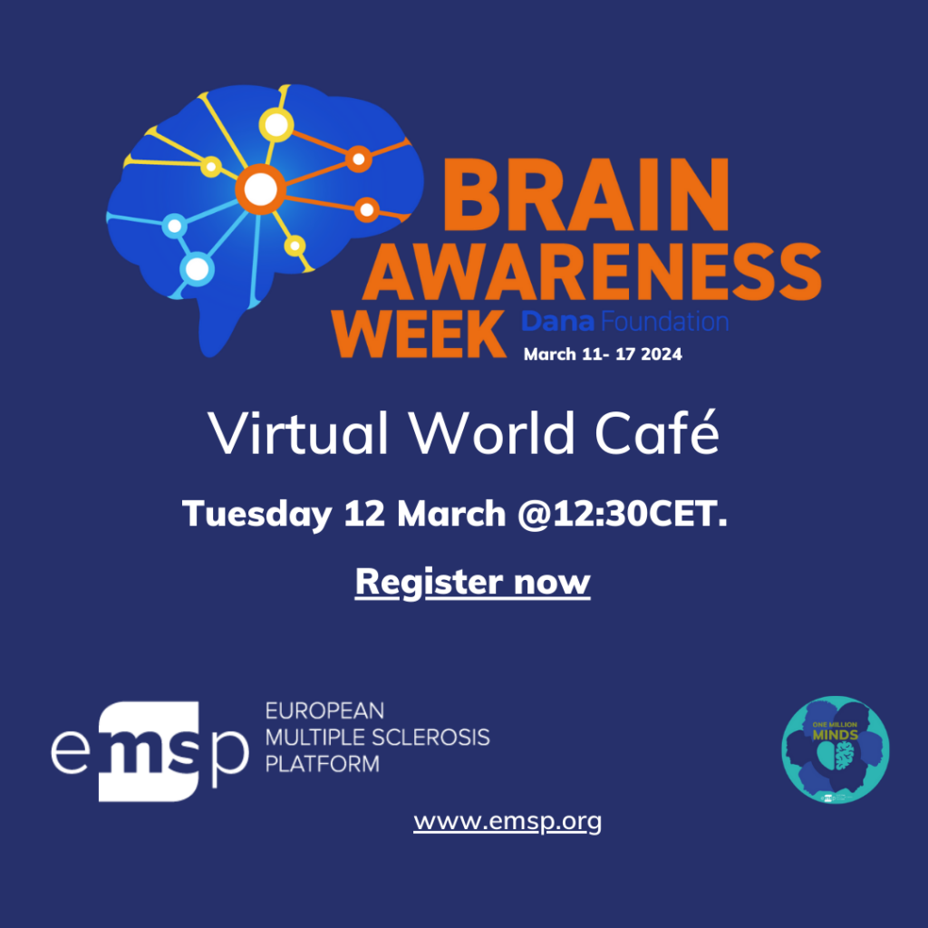 Brain Awareness Week 2024: World Café event with EMSP - EMSP